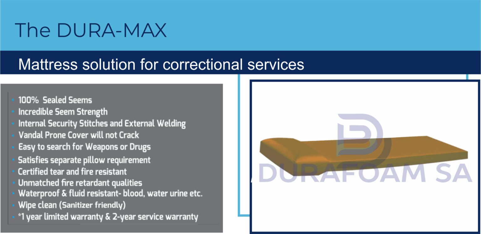 Prison Mattress - Durafoam